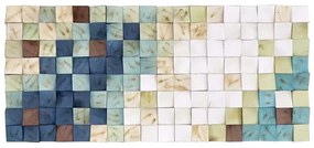Dřevěný 3D obraz Mozaika 5