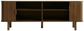Designový TV stolek Parveen 160 cm kouřový dub
