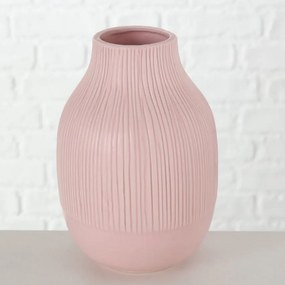 Keramická váza J-line Bresca, výška 21cm, šířka 14cm, 2 druhy (cena za ks)