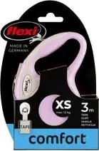 Flexi Comfort XS pásek 3m růžové / Vodítko