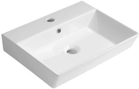 Aqualine Aqualine, ORION keramické umyvadlo 49x38,6cm, bílá, 27050