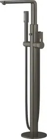 Grohe Vanová baterie do podlahy kartáčovaný Hard Graphite / Vanová bat