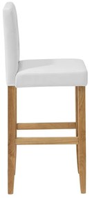 Set 2ks. barových židlí Maton (krémově bílá). 1009940