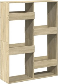 Knihovna dub sonoma 100 x 33 x 135 cm kompozitní dřevo 3309386