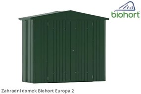 Biohort Zahradní domek EUROPA 2 Barva: tmavě šedá metalíza