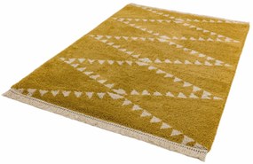 Žlutý  koberec Lever Mustard Rozměry: 200x290 cm