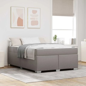 Rám postele Taupe 140 x 200 cm textil 3399191