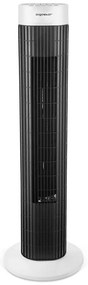 Aigostar B.V. Aigostar - Sloupový ventilátor 45W/230V černá/bílá 330100JTS