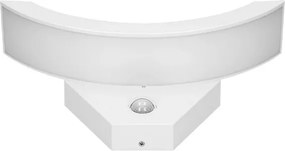 Venkovní svítidlo nástěnné s PIR IP54 ORNO OR-OP-6119WLPMR4, bílá