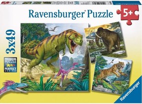 Puzzle ravensburger 93588 dinosauři a čas
