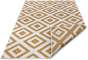 NORTHRUGS - Hanse Home koberce Kusový koberec Twin-Wendeteppiche 105794 Ochre – na ven i na doma - 80x150 cm