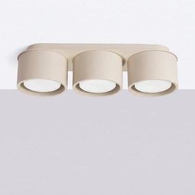 Sollux Lighting Stropní svítidlo MODO 3 šedobéžové GX53