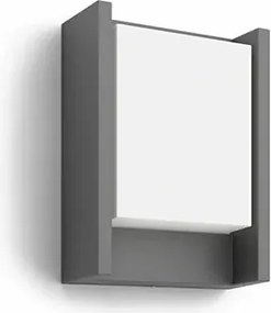 Philips Arbour LED 6W venkovní svítidlo antracit / 600 lm / 4000K / IP