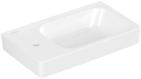 Villeroy & Boch Architectura - Umývátko 48x28 cm, s přepadem, otvor pro baterii vlevo, alpská bílá 43854801