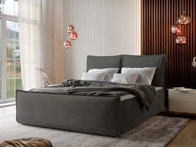 MSL Kontinentální čalouněná postel MONTY (140 x 200 cm) Barva látky: POSO 01