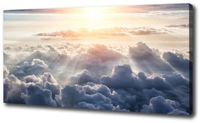 Wallmuralia Foto obraz na plátně do obýváku Oblaka z ptačího pohledu 100x50
