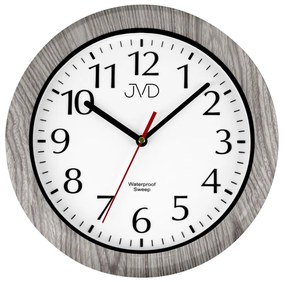 JVD koupelnové tiché hodiny v imitaci dřeva JVD SH494.3