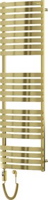 Mexen Bachus, elektrické topné těleso 1600 x 500 mm, 900 W, zlatá lesklá, W109-1600-500-2900-50