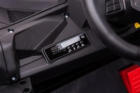 LEAN CARS Elektrické auto na baterie YSA036 červené 4x4