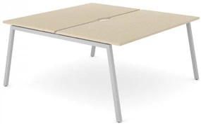 NARBUTAS - Dvoumístný pracovní stůl NOVA A 160x144 cm