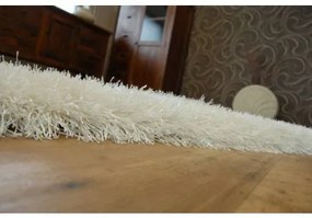 Kusový koberec LOVE SHAGGY model 93600 krémový velikost 80x150 cm | krásné koberce cz