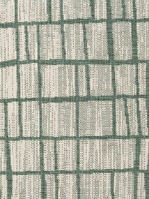 Ted Baker, Kusový koberec Ted Baker Haringey 106389 Green White kruh, 200x200, zelená, chodba / předsíň