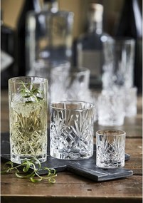 Křišťálové sklenice v sadě 6 ks na koktejly 360 ml Melodia – Lyngby Glas