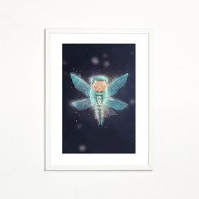 Lucie Sobelová | Víla Rám: Černý, Velikost: 30 x 20 cm