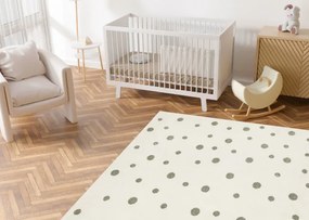 Koberec Tanami Kids C7217A krémový / zelený