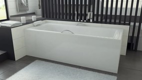 NIKIDO - B Akrylátová vana TALIA 100x70, 110x70, 120x70, 130x70, 140x70, 150x70, 160x75 Velikost: 110x70