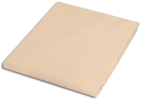 SATÉNOVÉ PROSTĚRADLO BEZ GUMY 200X220 CM SVĚTLEBÉŽOVÁ