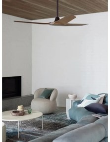 Lucci Air 21321749 - Stropní ventilátor ABYSS pr. 142 cm IP66 hnědá + DO