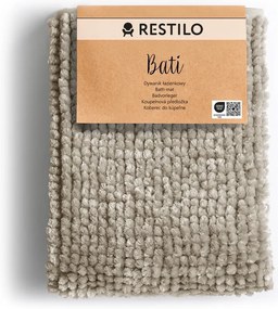 Béžová koupelnová předložka 70x120 cm Bati – Restilo