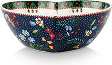 Pip Studio Oriental Berry Blues zapékací miska ve tvaru srdce (Srdcová zapékací miska modrá)
