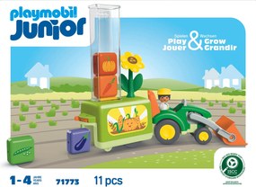 Playmobil 71773 junior: traktor se sázecím zařízením
