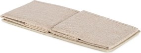 Béžový látkový úložný box 28x12x12 cm Sandy – Compactor