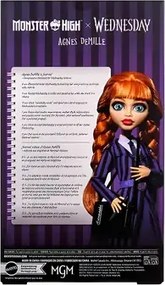 MATTEL Panenka Monster High x Wednesday Agnes / Sběratelská / 6-10 let