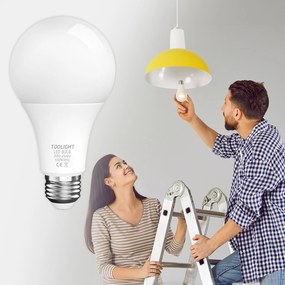 Toolight Toolight, LED žárovka E27, 5W, 400lm, 4000K neutrální bílá, RSL020, OSW-20005