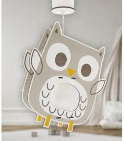 Dalber 63397 - Dětský lustr OWL 1xE27/15W/230V