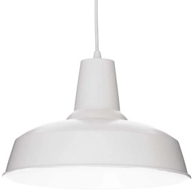 Ideal Lux Závěsné svítidlo Moby, 35cm Barva: Bílá