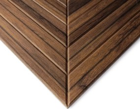 Látkové akustické panely v sadě 2 ks 60x60 cm Medium Timber II – Styler