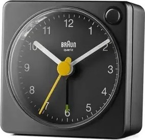 Braun BC02X černá / Klasický budík / 1x AA baterie