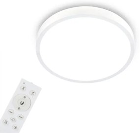 Briloner 3709-016 - LED RGBW Stm. stropní svítidlo LED/22W/230V bílá + DO