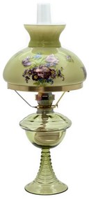 Floriánova huť | Petrolejová lampa JASMÍNA 50 cm lesní zelená | FL0002