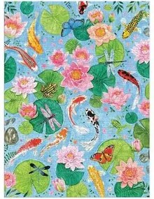 Galison Puzzle Rybníček s Koi kapry / 1000 dílků / od 8 let