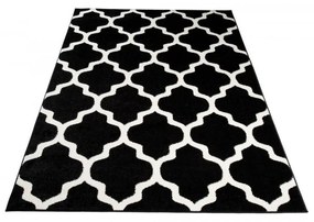 Kusový koberec Berda černý 240x330cm