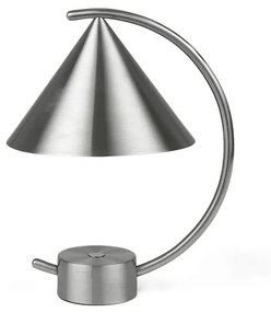 Ferm Living Přenosná lampa Meridian, brushed steel 1104264469