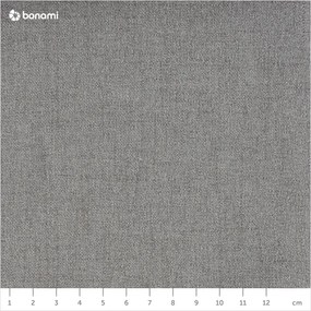 Světle šedá čalouněná jednolůžková postel bez roštu 120x200 cm Mattis – Meise Möbel