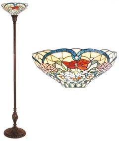 Stojací lampa Tiffany – 35x180 cm