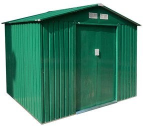G21 Zahradní domek GAH 429 - 251 x 171 cm, zelený